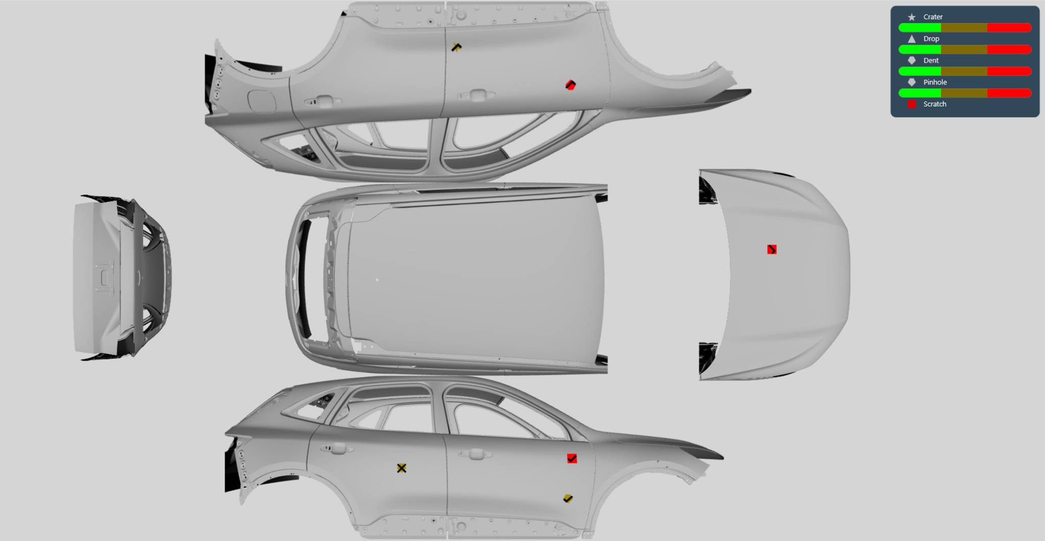 Paint Quality Tunnel - Defect Detection and Classification